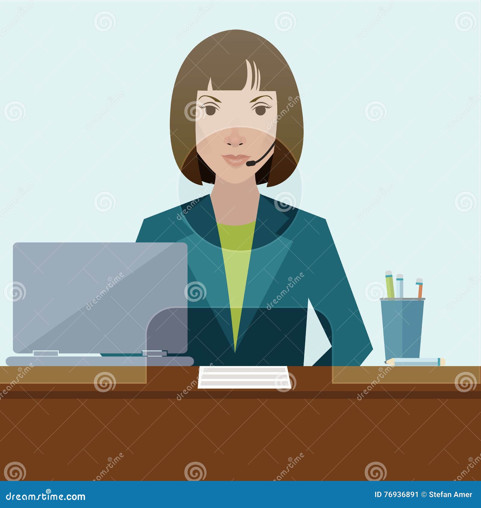 Bank Office Interior Isometric Composition Cartoon Vector ...