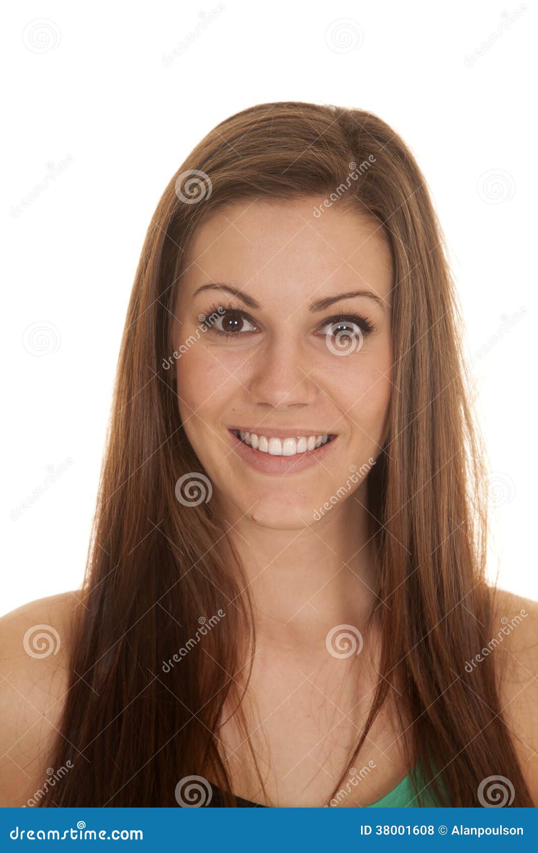 Woman close eyes open wide stock photo. Image of fashionable - 38001608