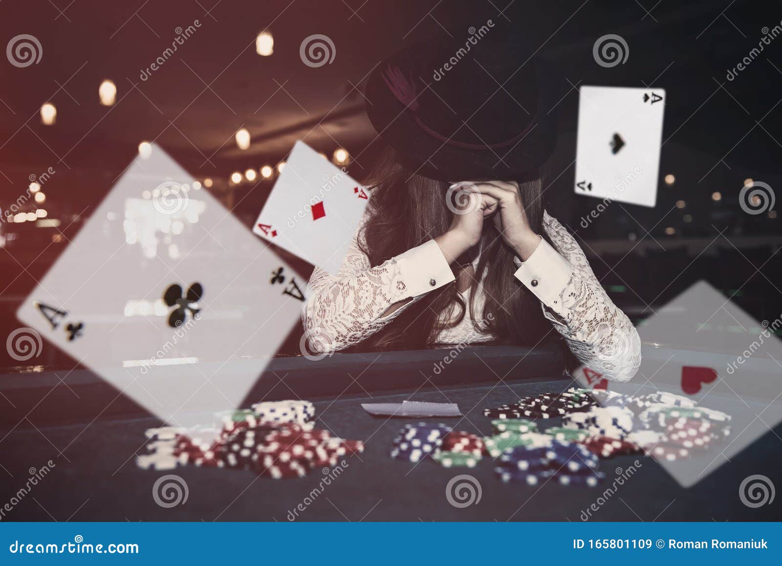 Falling Cards Stock Photography | CartoonDealer.com #16194644