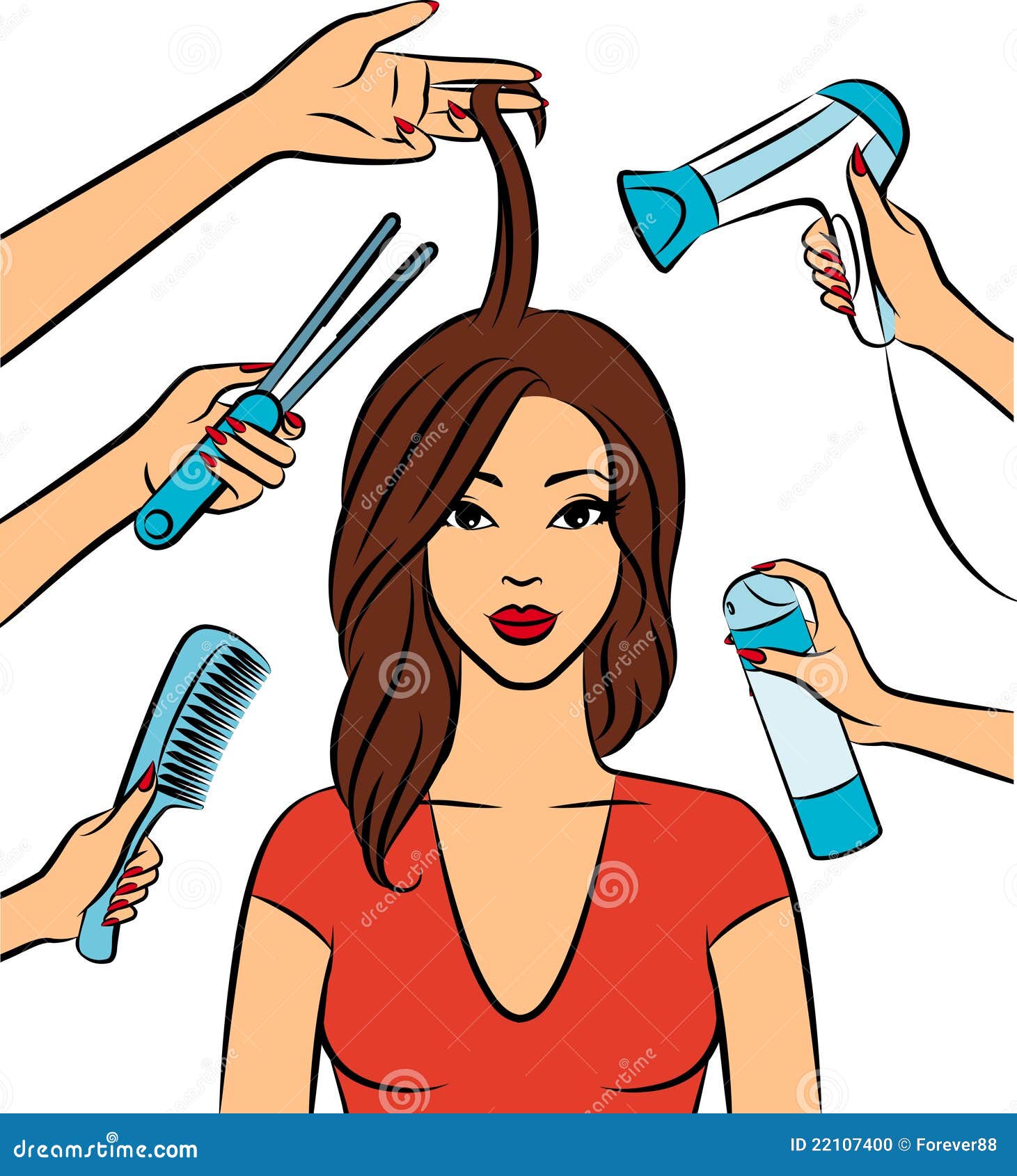 Coiffure Cartoons, Illustrations & Vector Stock Images - 12668 Pictures ...