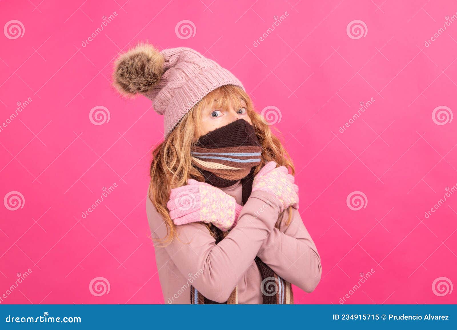 Woman with cold expression stock image. Image of photogenic - 234915715