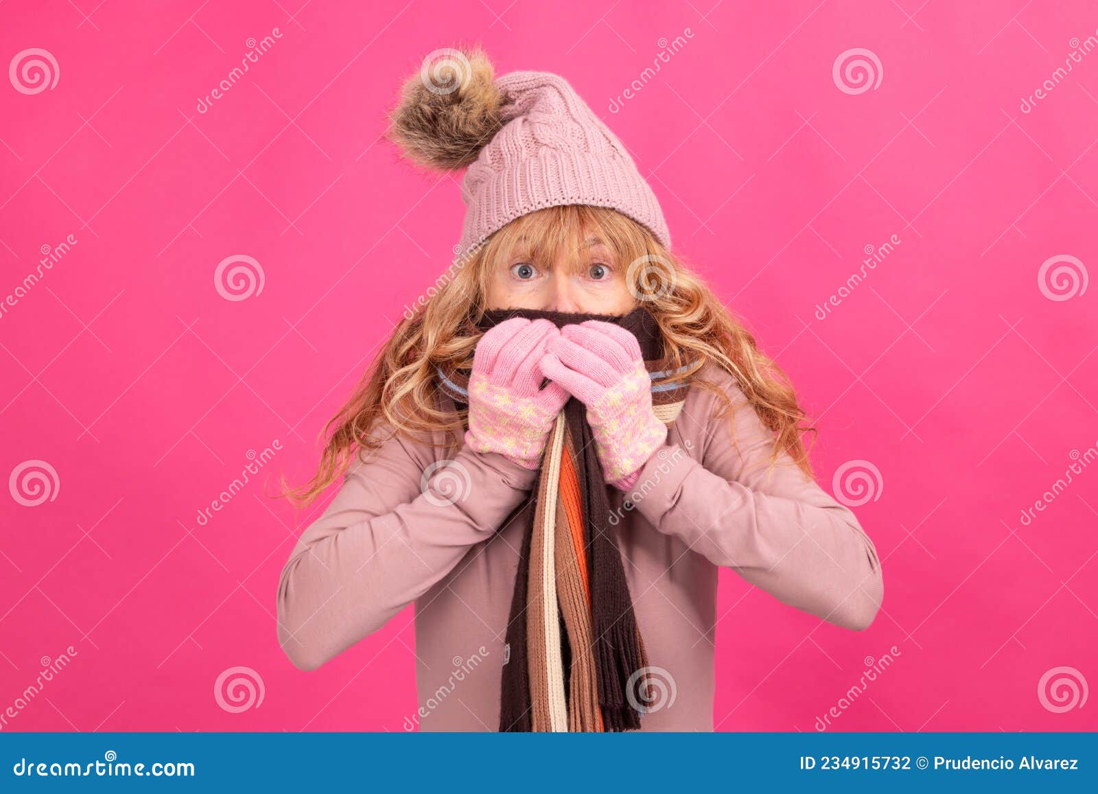 Woman with cold expression stock photo. Image of fashion - 234915732