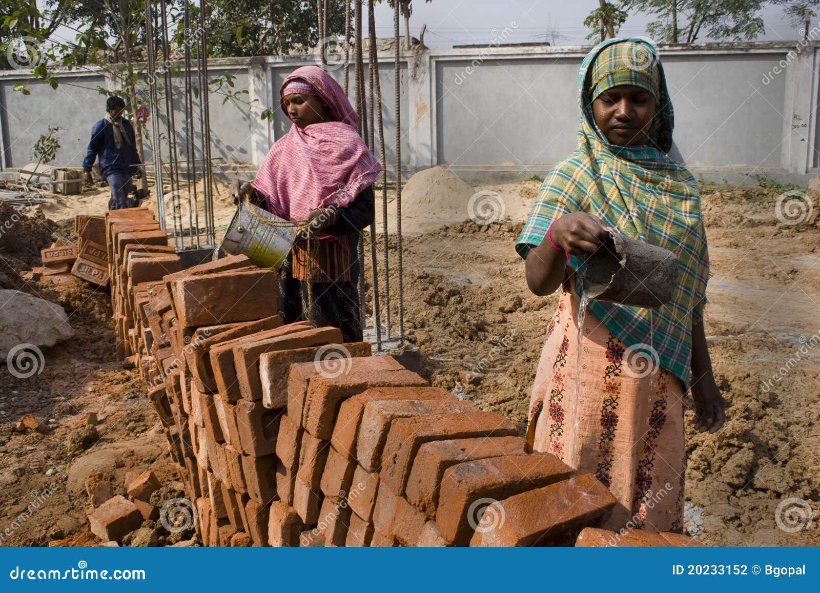 Woman construction labor editorial photography. Image of covering ...