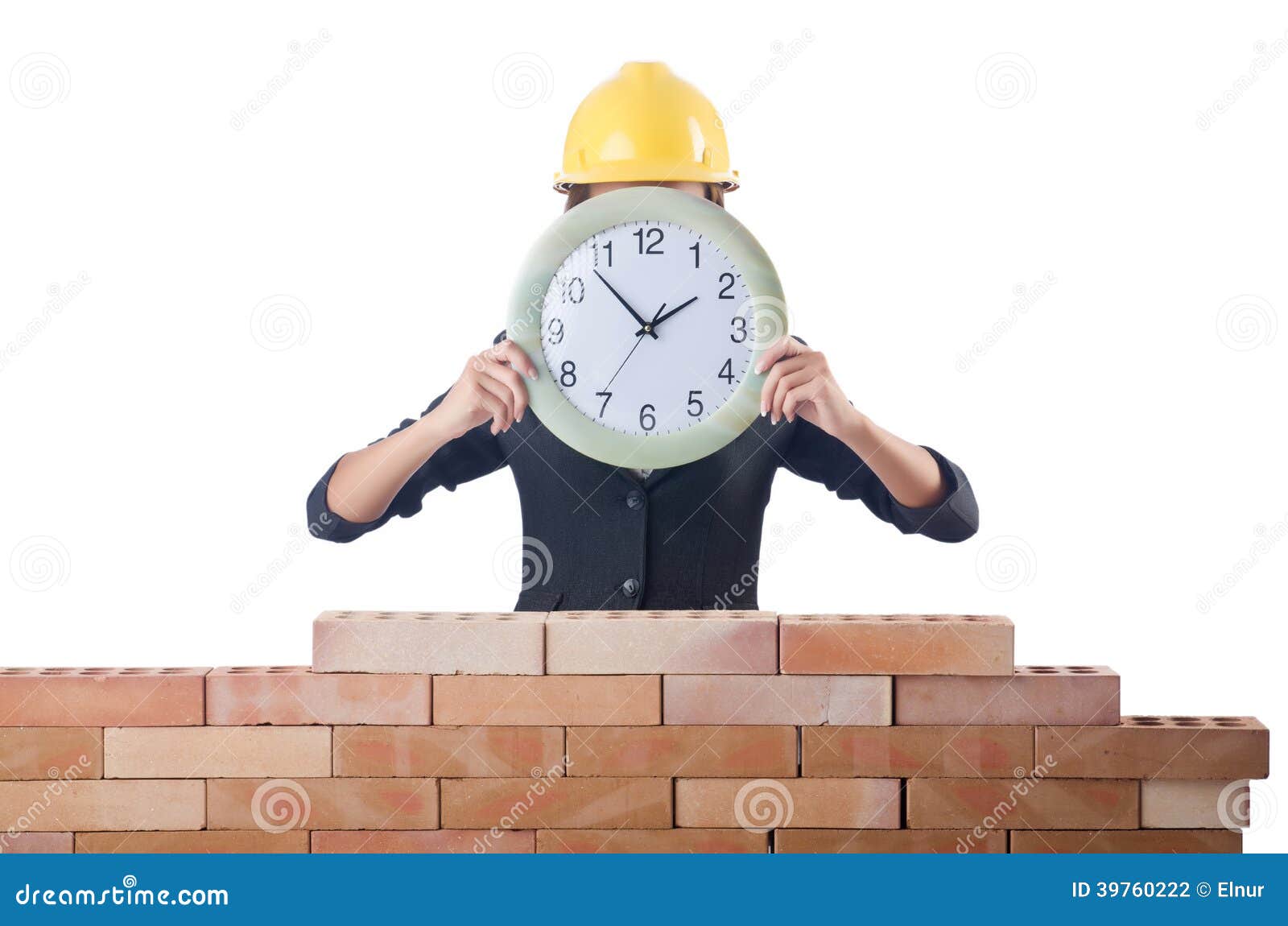 Woman construction worker stock photo. Image of home - 39760222