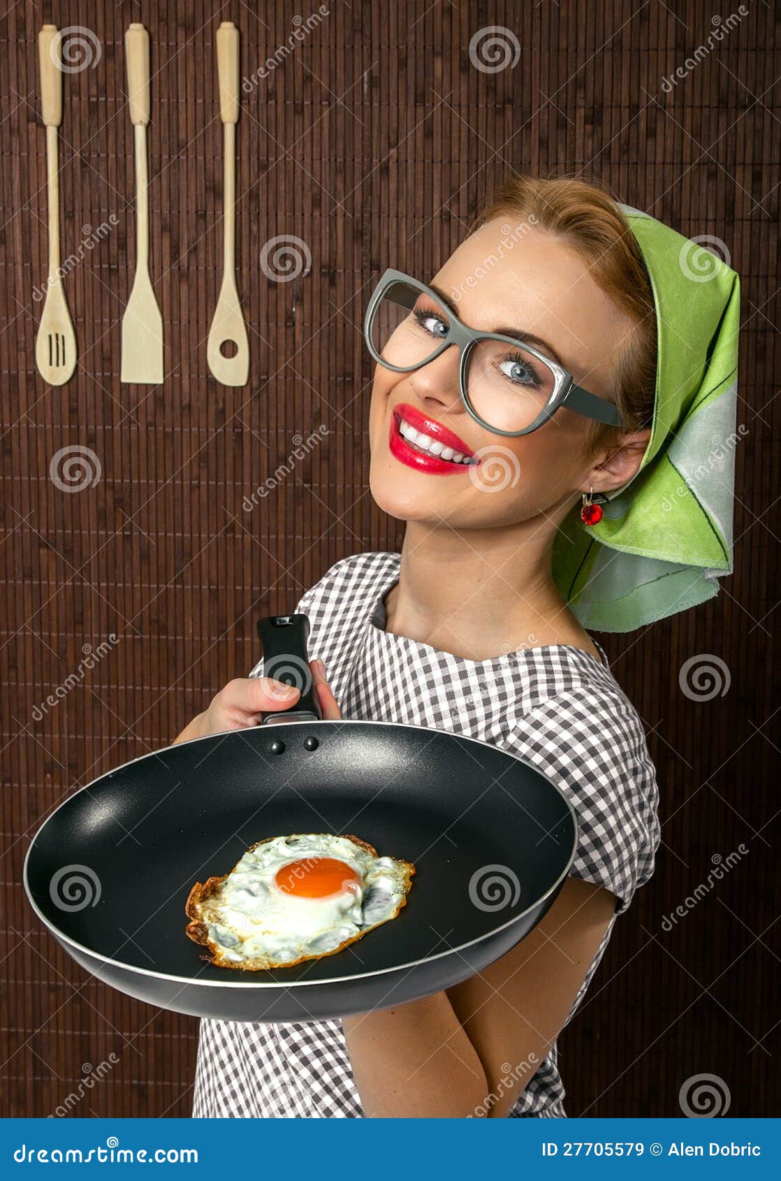 Woman cook stock image. Image of eyeglasses, girl, adult - 27705579