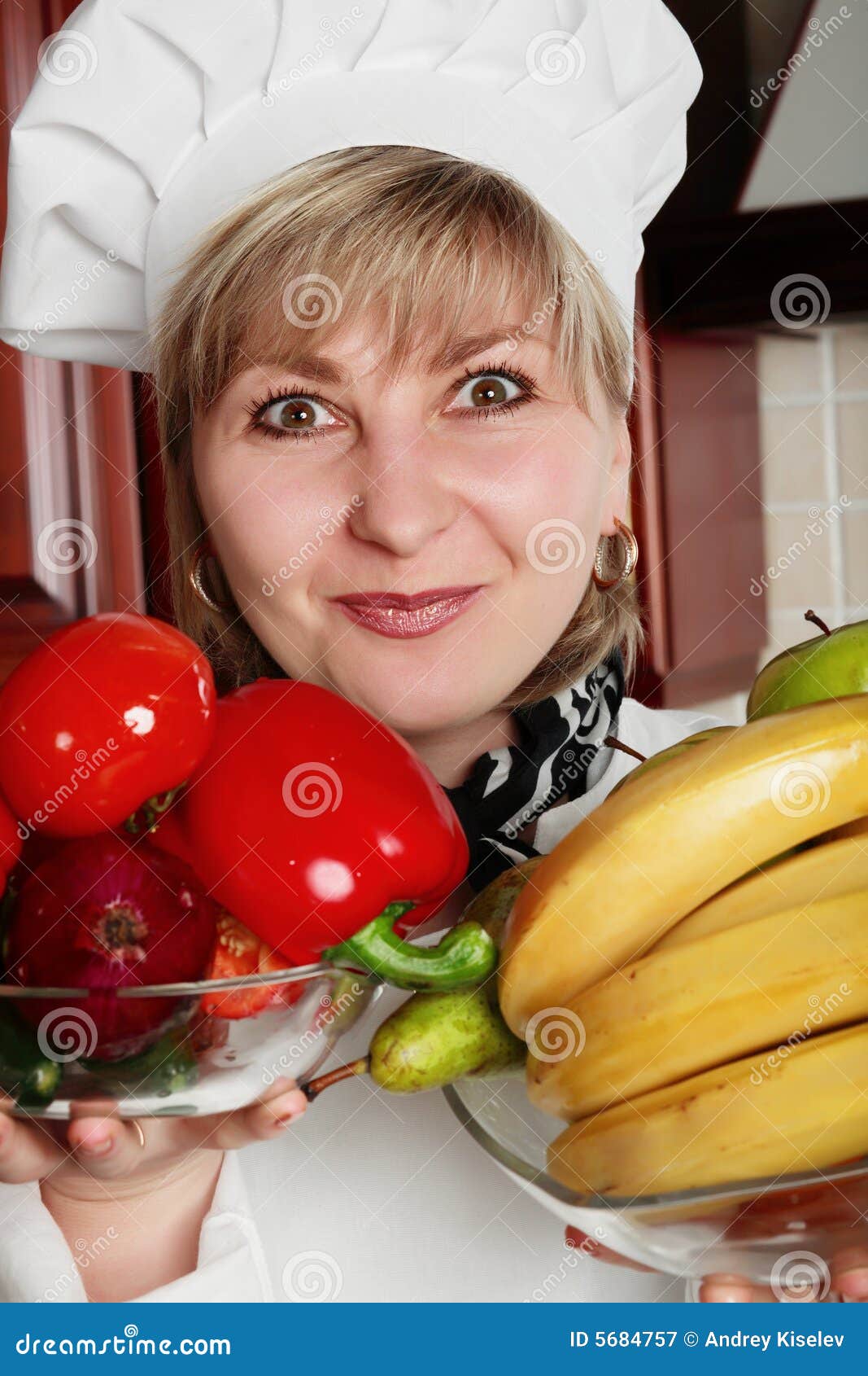 Woman cook stock image. Image of interior, chef, domestic - 5684757