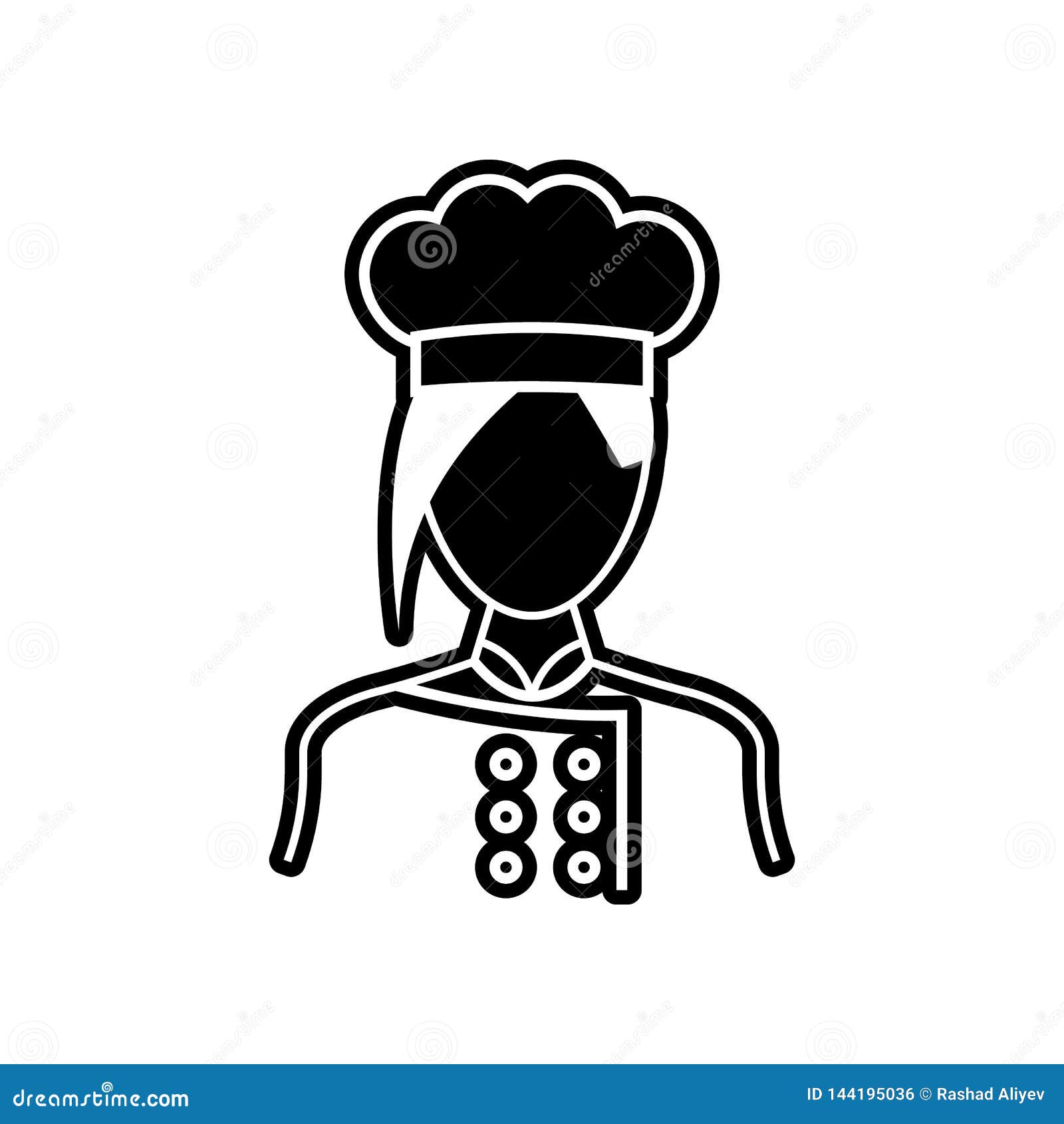 Woman Cook Icon. Element of Proffecions for Mobile Concept and Web Apps ...