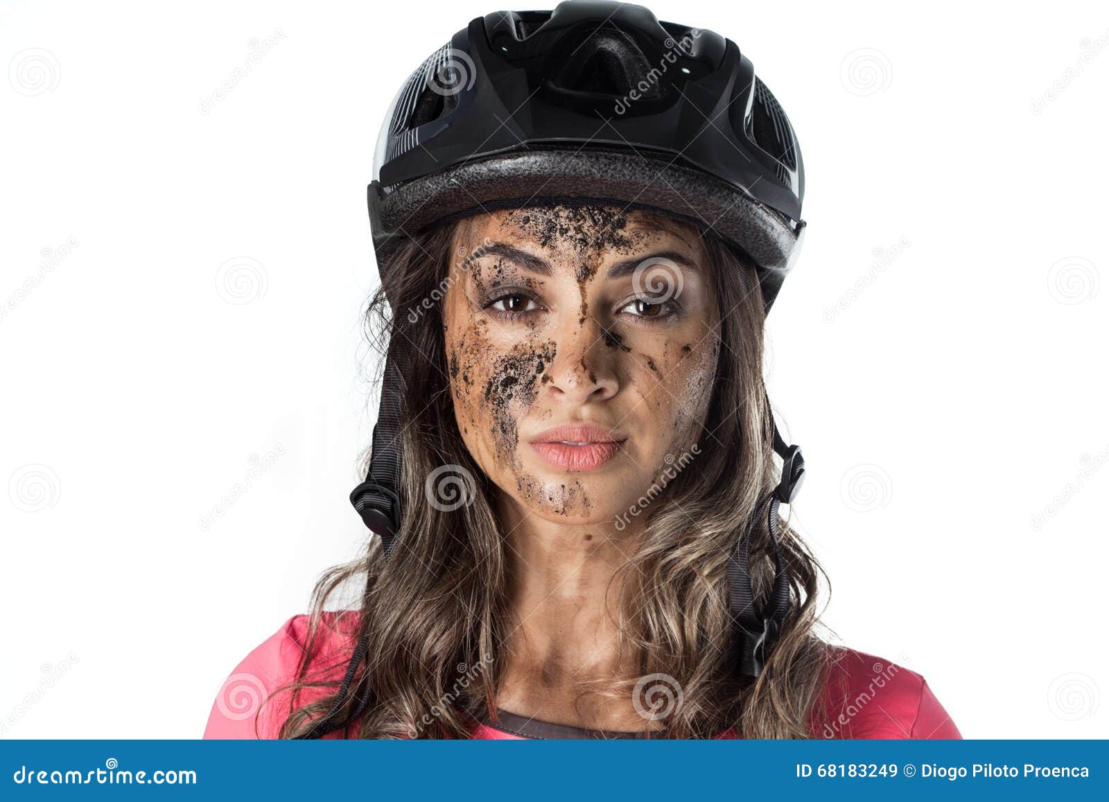 Woman covered stock image. Image of covered, portrait - 68183249