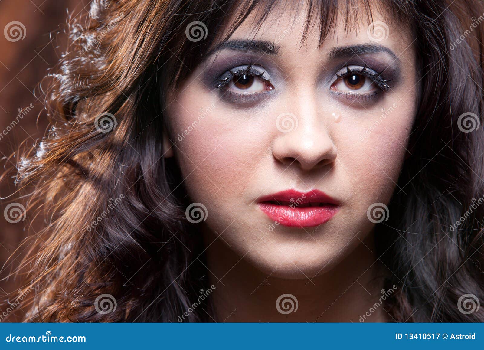Woman cries stock image. Image of grief, depression, emotional - 13410517