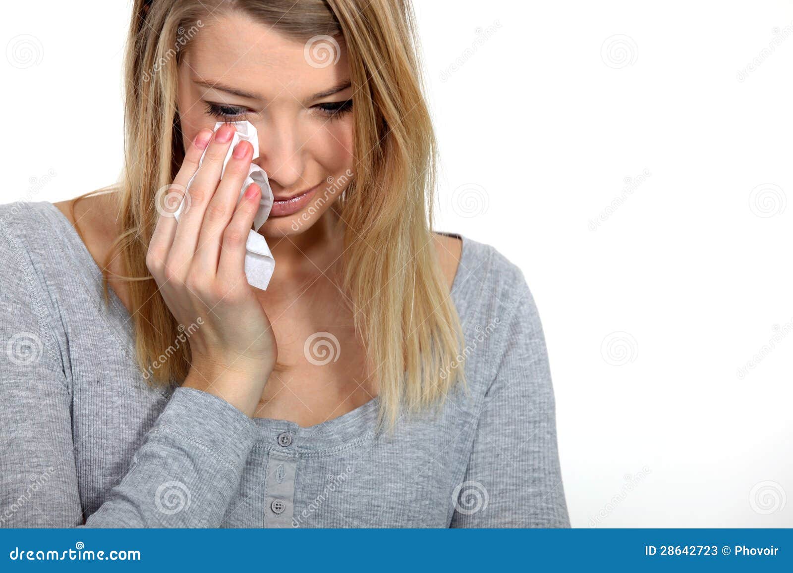 Woman crying stock image. Image of pretty, people, eyes - 28642723