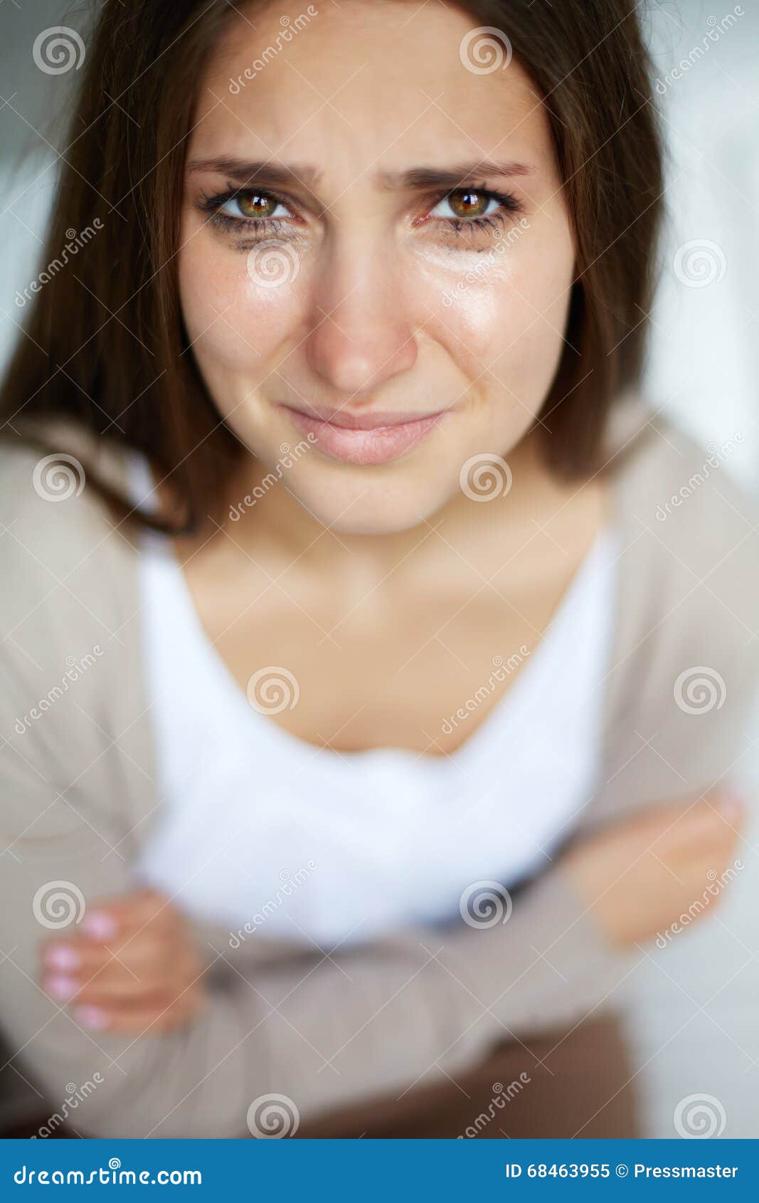 Woman crying stock image. Image of emotional, expression - 68463955