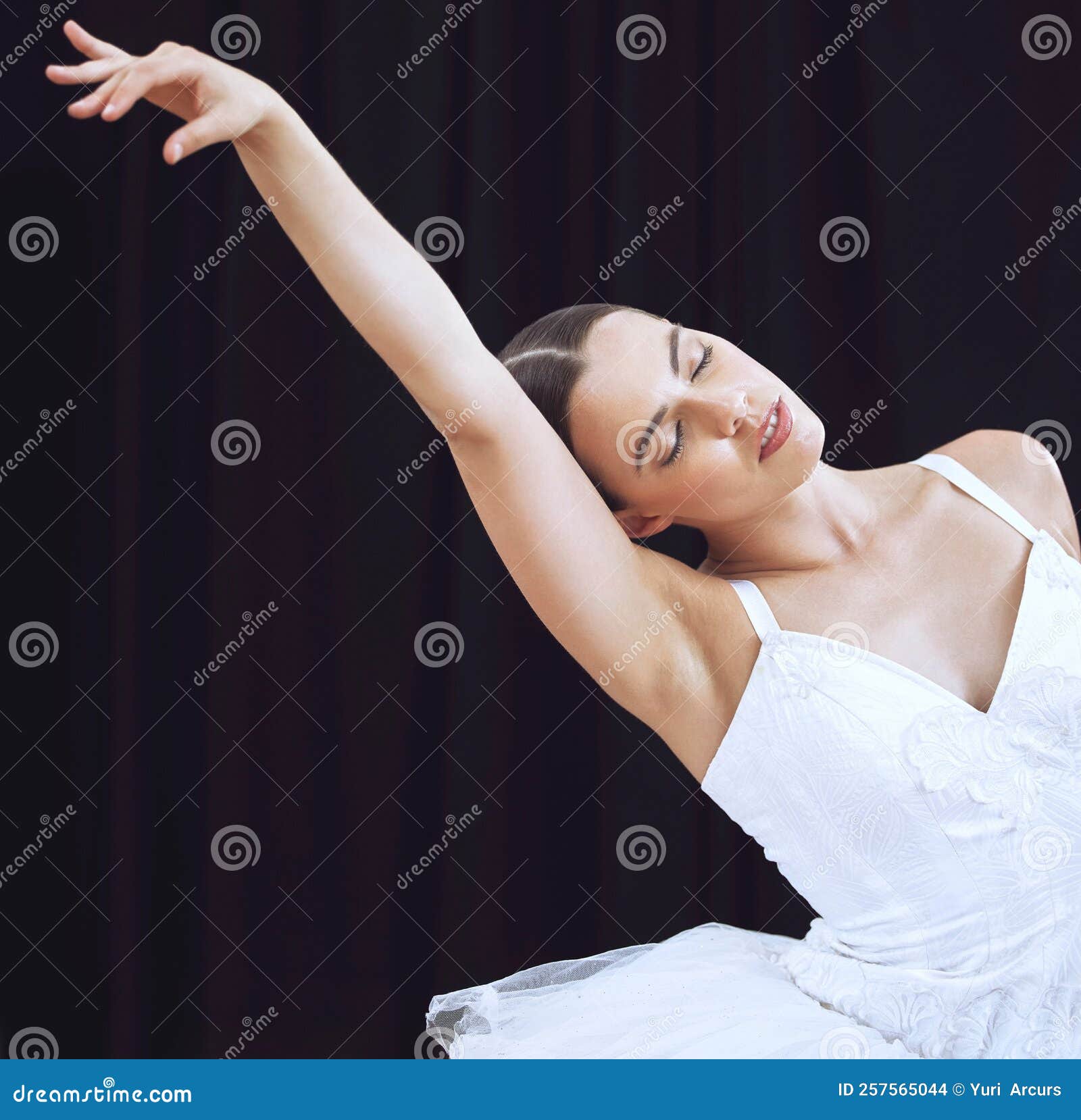 Woman, Dance or Studio Ballet on Stage or Theatre for Performance ...