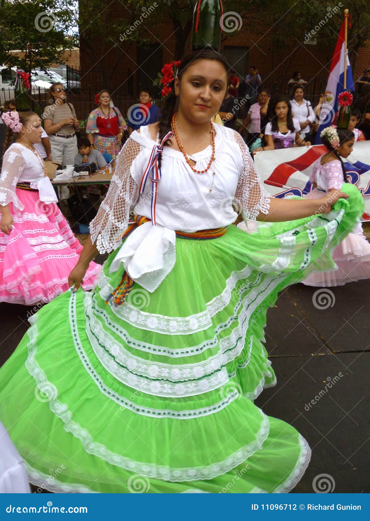 Woman Dancer from Paraguay editorial photography. Image of people ...