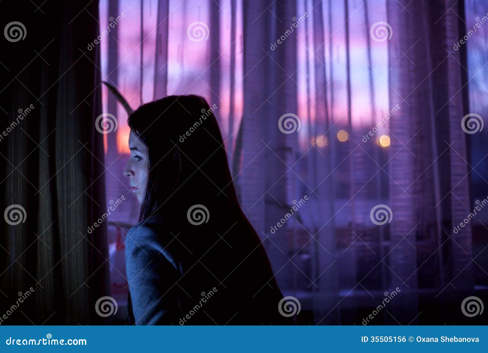 Sunset At The Window View Of The Chisos Mouontains In Big Bend National ...