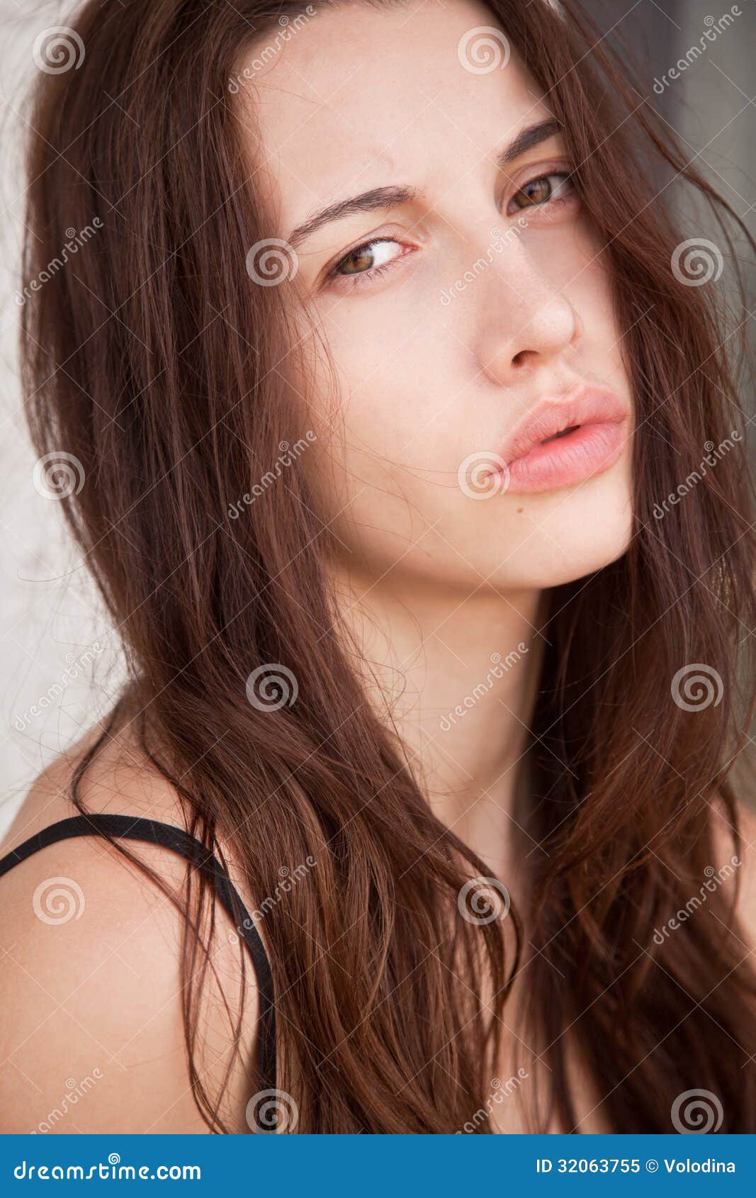 Woman with a Deep Piercing Eyes Stock Image - Image of lady, glamour ...