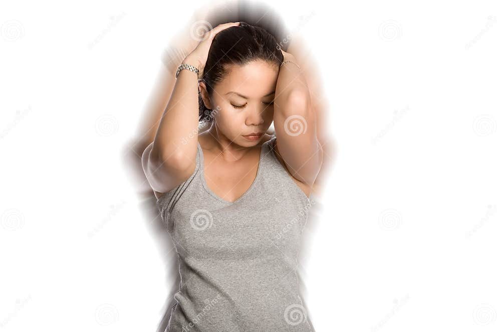 Woman in despair stock photo. Image of pressure, discomfort - 5295052
