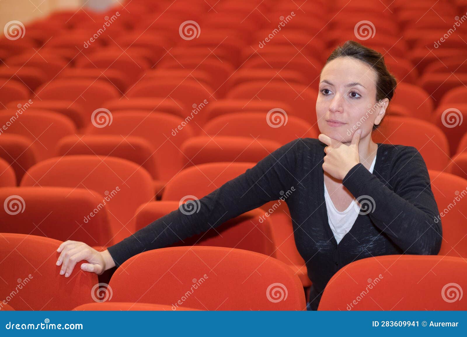 Woman Director Choosing Actress Stock Image - Image of seductive, drama ...