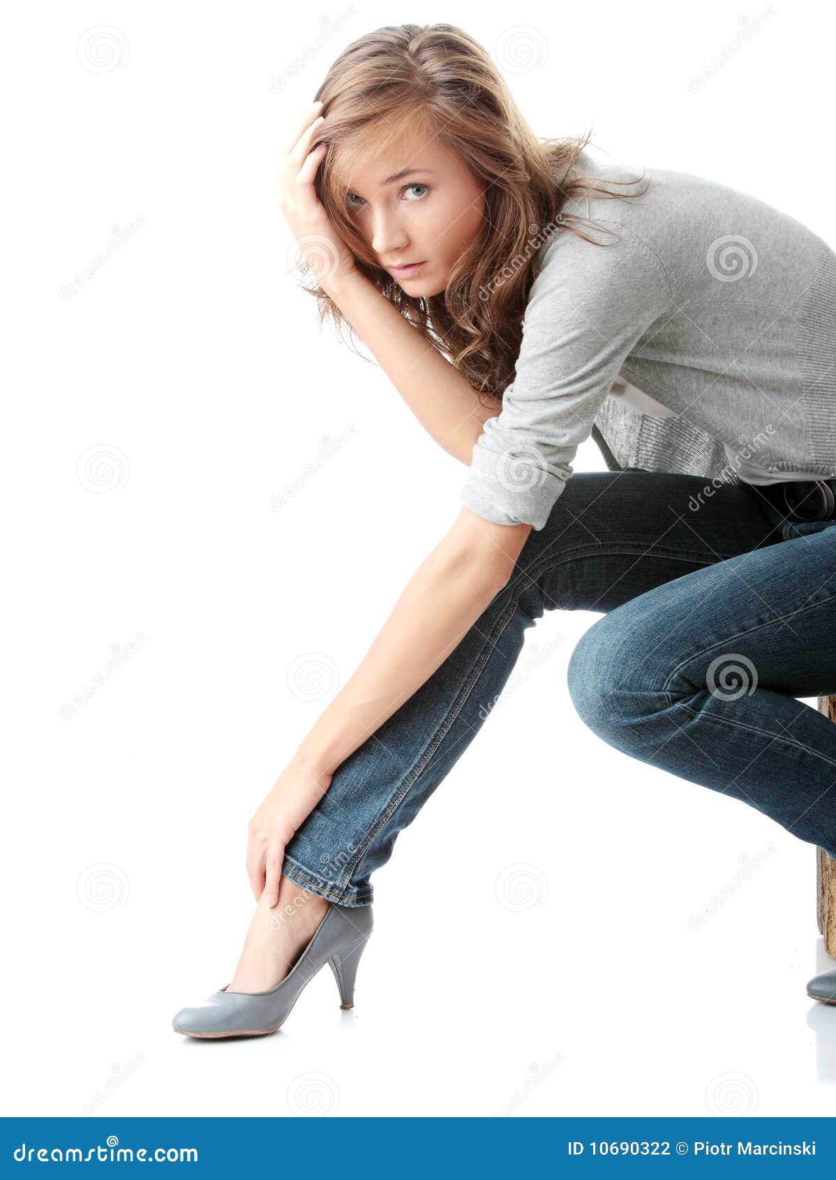 Woman is disappointed stock photo. Image of emotional - 10690322