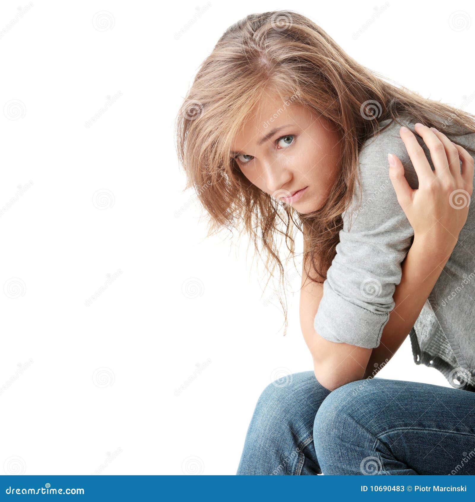 Woman is disappointed stock image. Image of concepts - 10690483