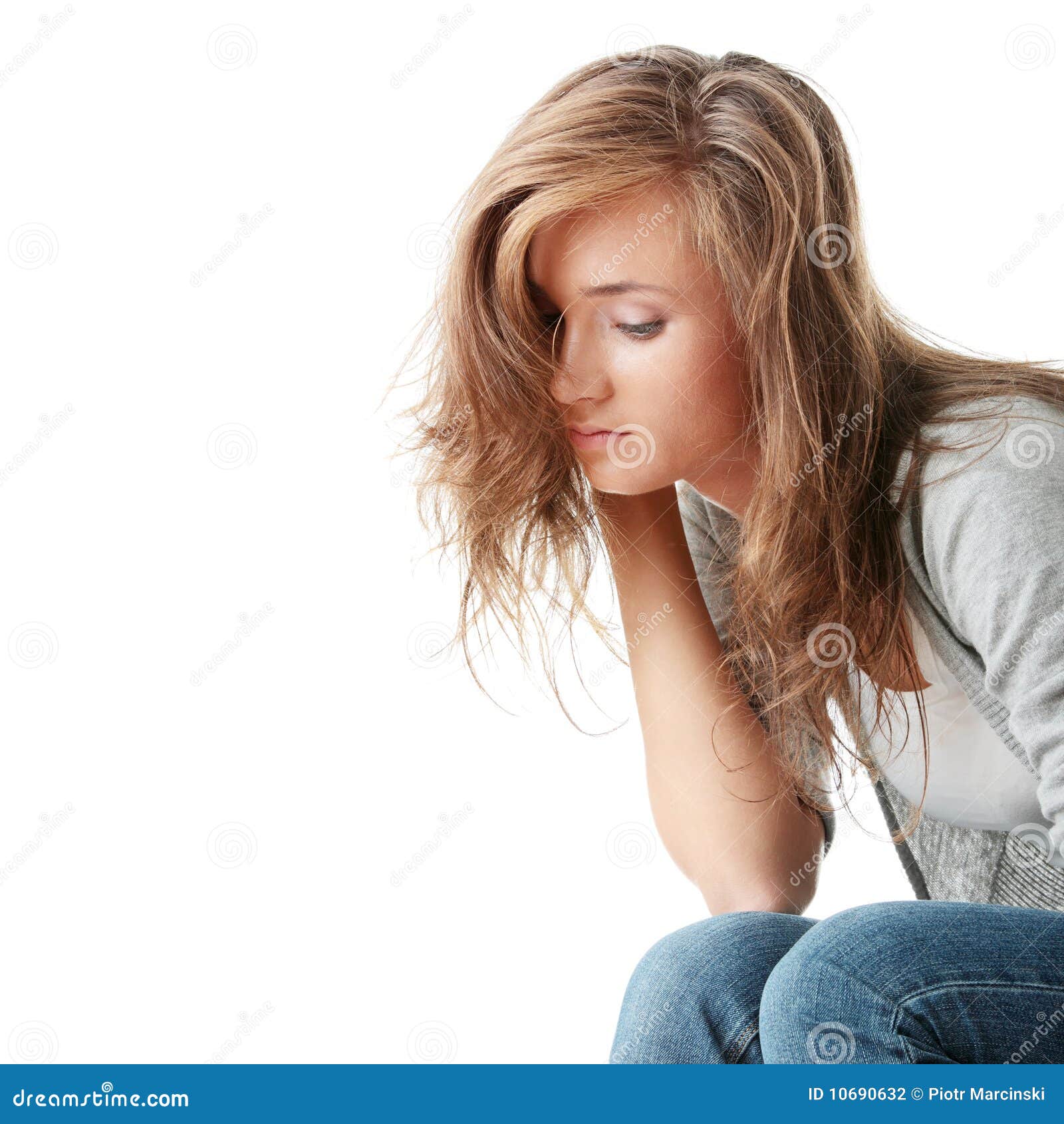 Woman is disappointed stock photo. Image of hopelessness - 10690632