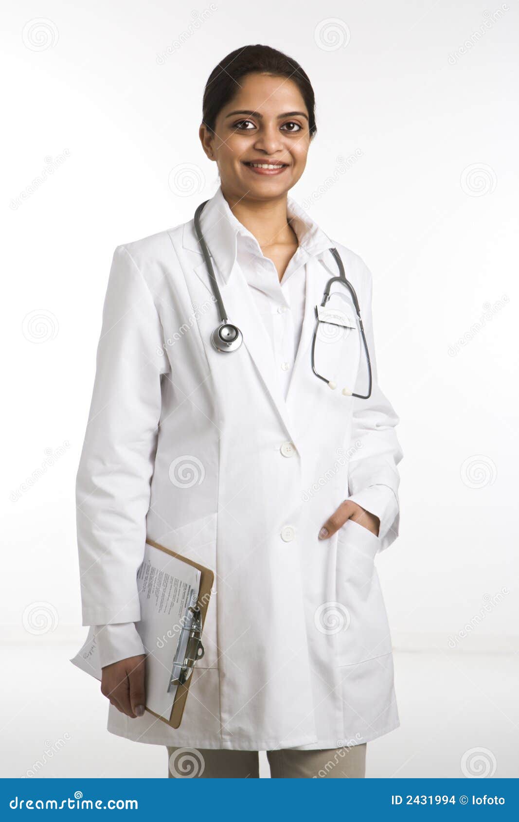 Woman doctor. stock photo. Image of attractive, pretty - 2431994