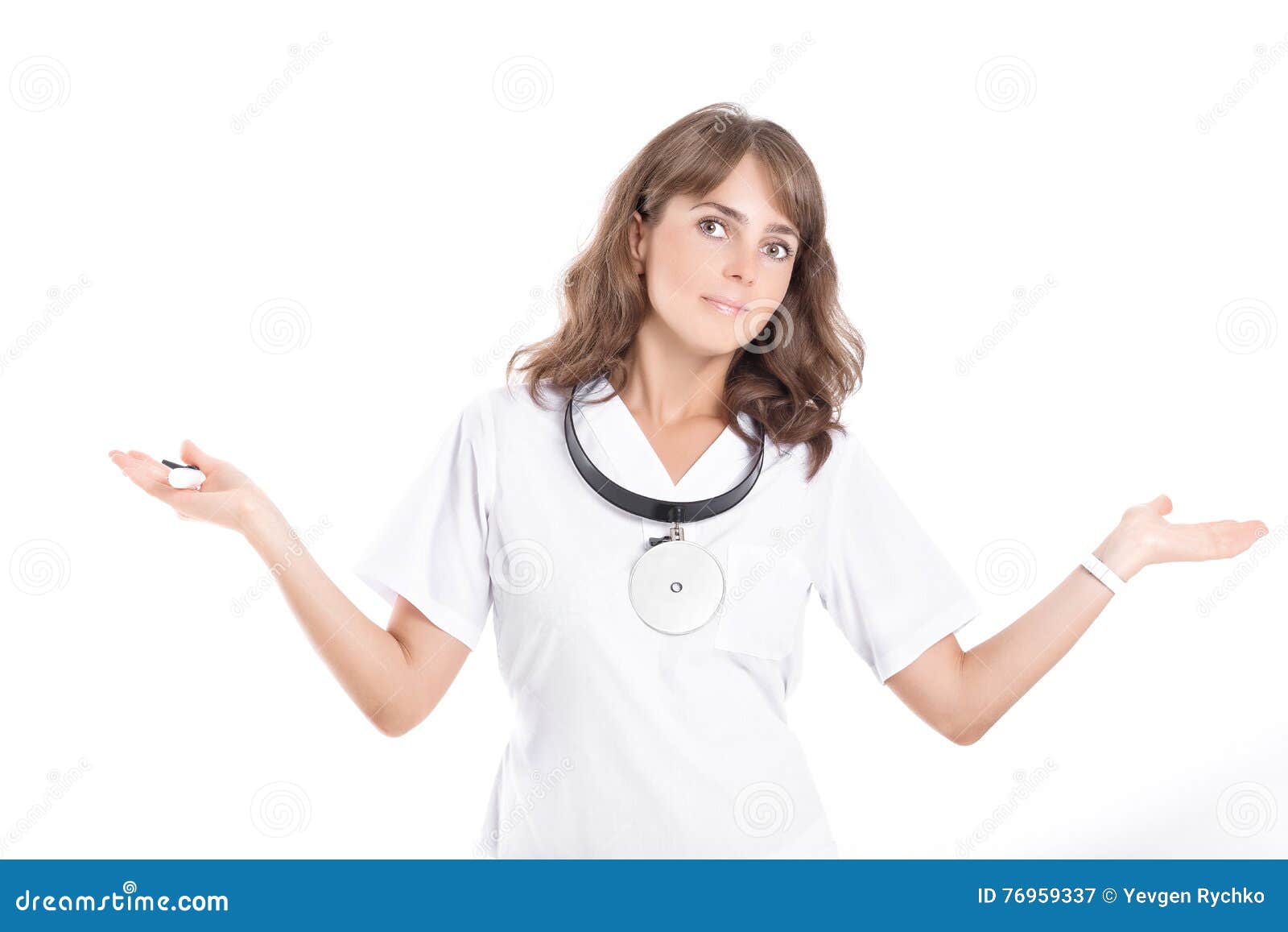 Woman doctor ENT stock image. Image of medicine, nasal - 76959337