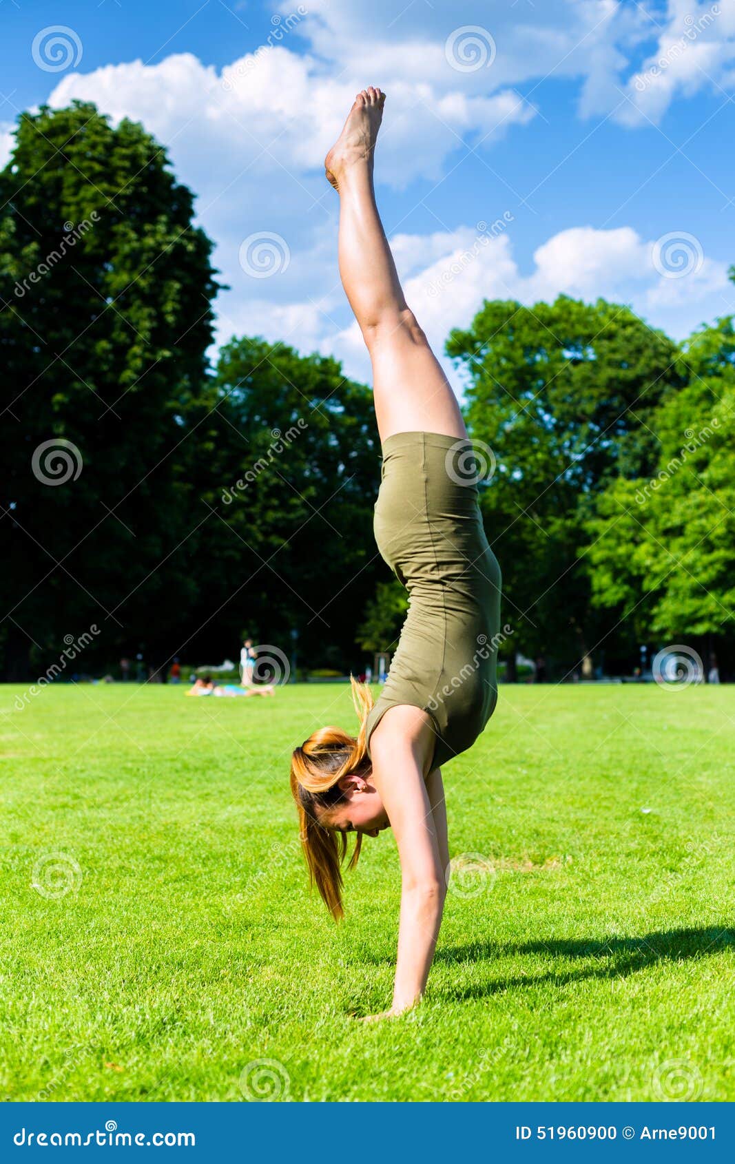 Woman doing handstand stock photo. Image of handstand - 51960900 Woman doing handstand stock photo. Image of handstand - 51960900