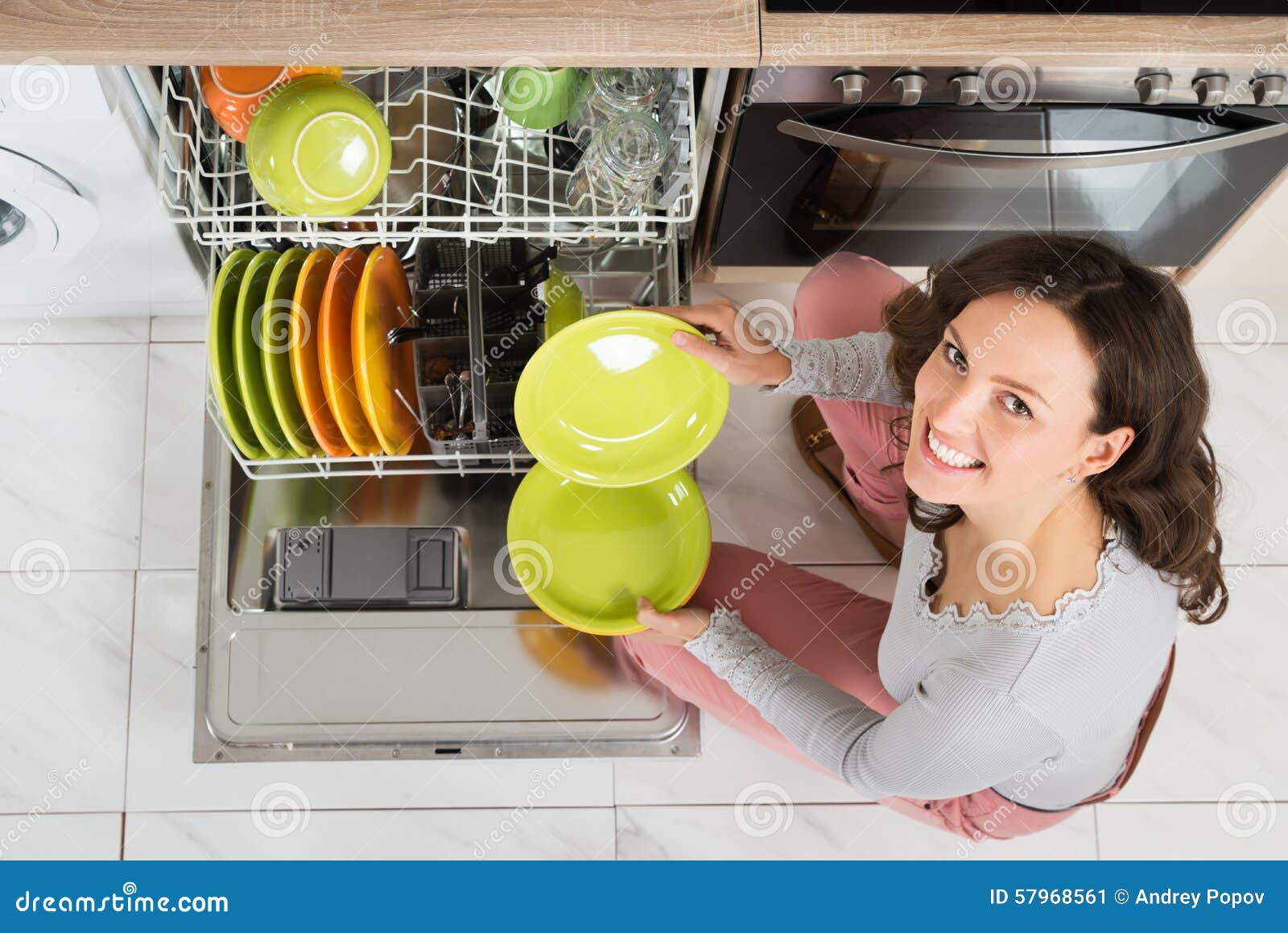 Woman Doing Housework stock image. Image of everyday - 57968561