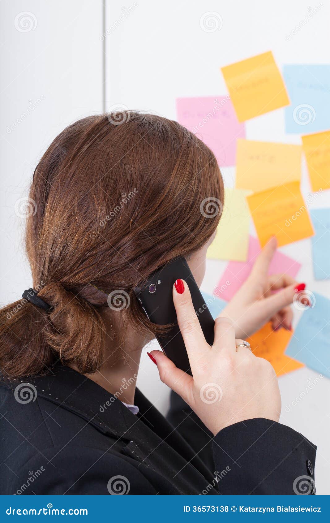 Woman is doing daily tasks stock photo. Image of computer - 36573138