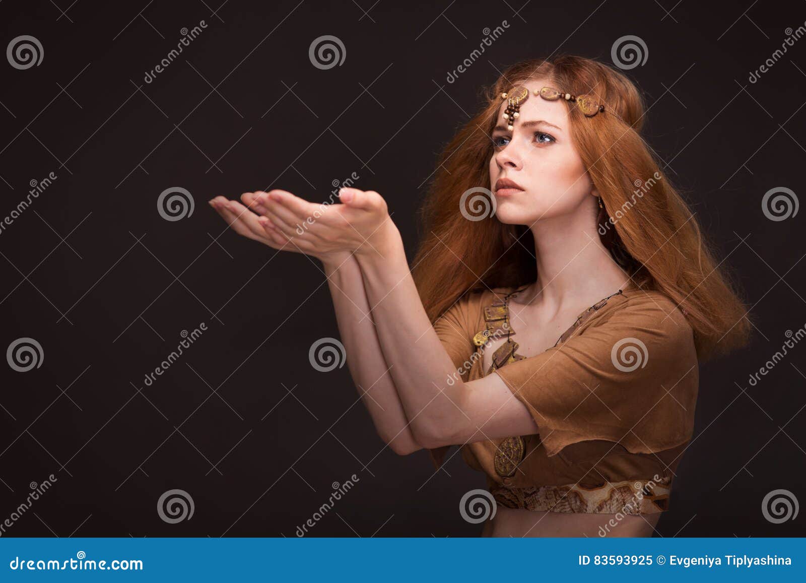Woman dressed as Amazons stock image. Image of history - 83593925