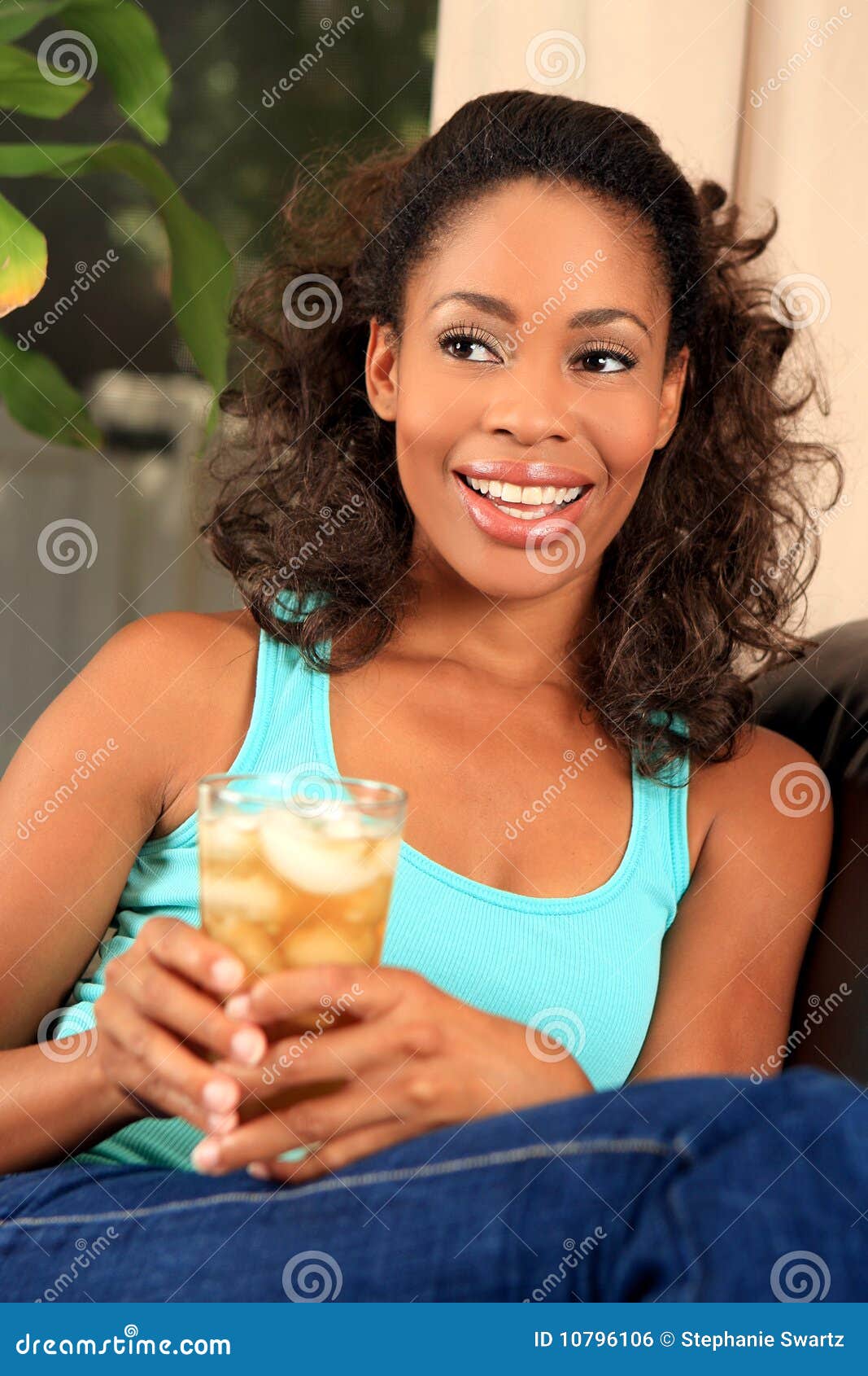 Woman drinking stock photo. Image of color, iced, casual - 10796106