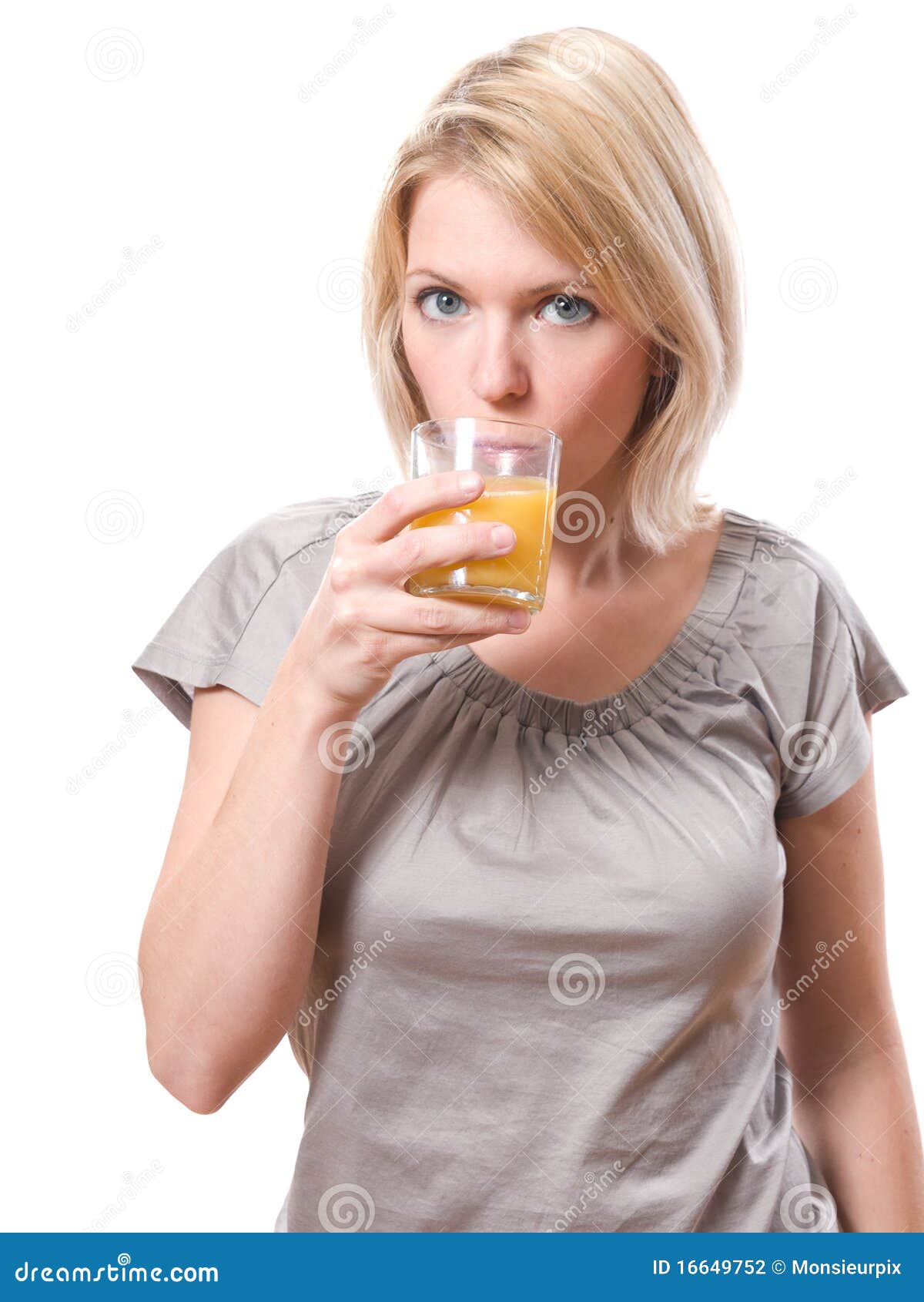 Woman drinking stock photo. Image of drinking, pretty - 16649752