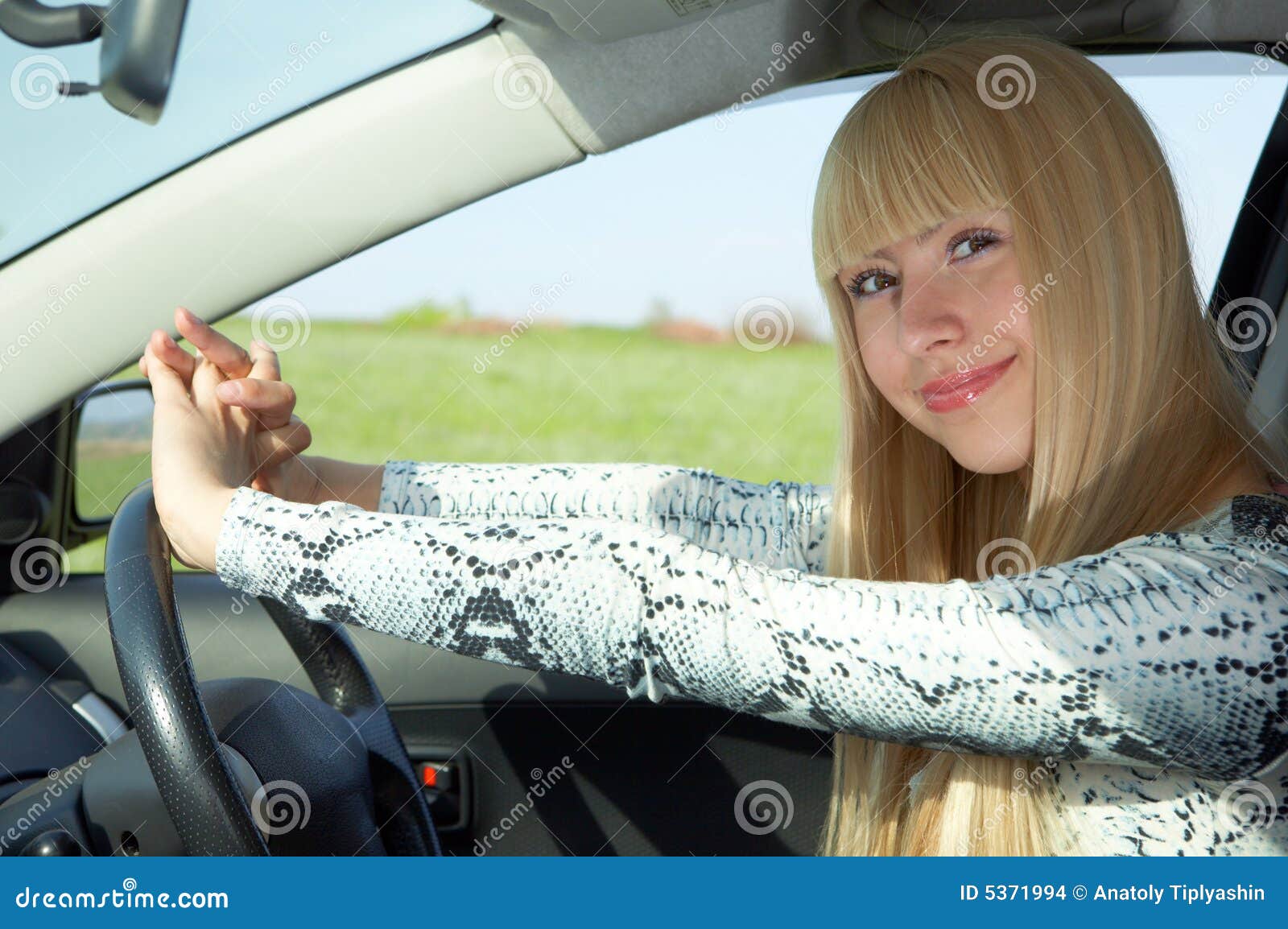 Woman driver stock photo. Image of seat, joyful, hand - 5371994