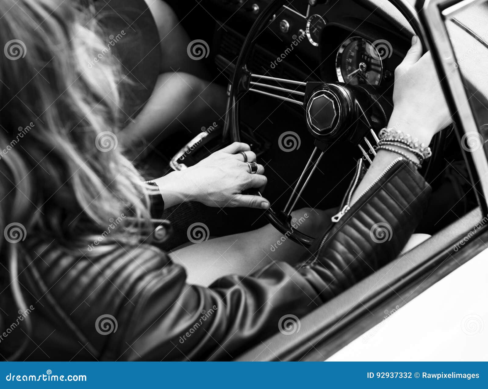 Woman Driving a Car with Windows Down Stock Photo - Image of beauty ...
