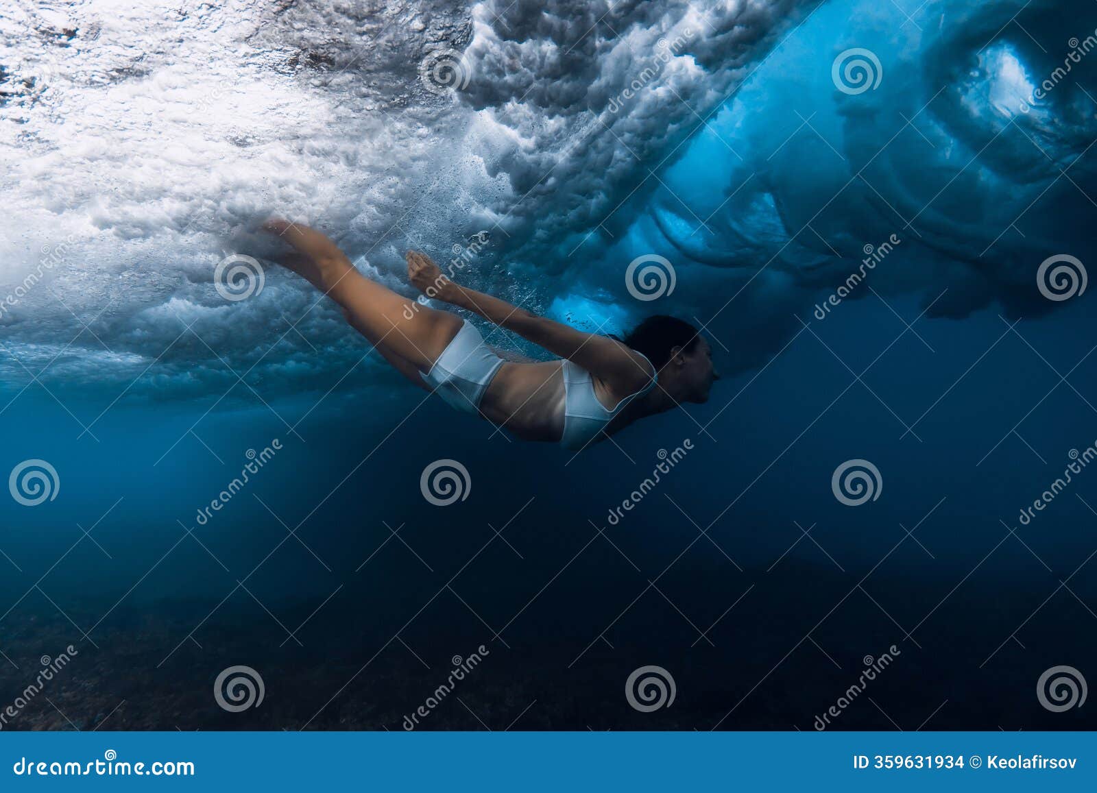 Woman With Duck Lips. Pin Up Girl Wearing Unbuttoned Blouse And Bra ...