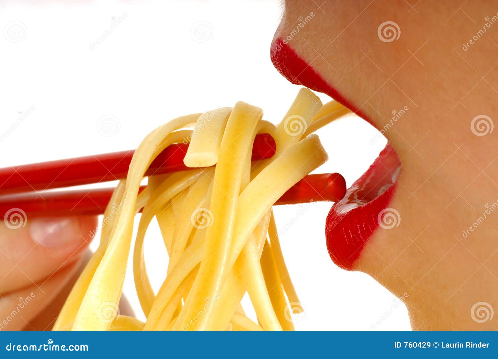 Woman Eating Pasta 4 stock image. Image of european, hungry - 760429