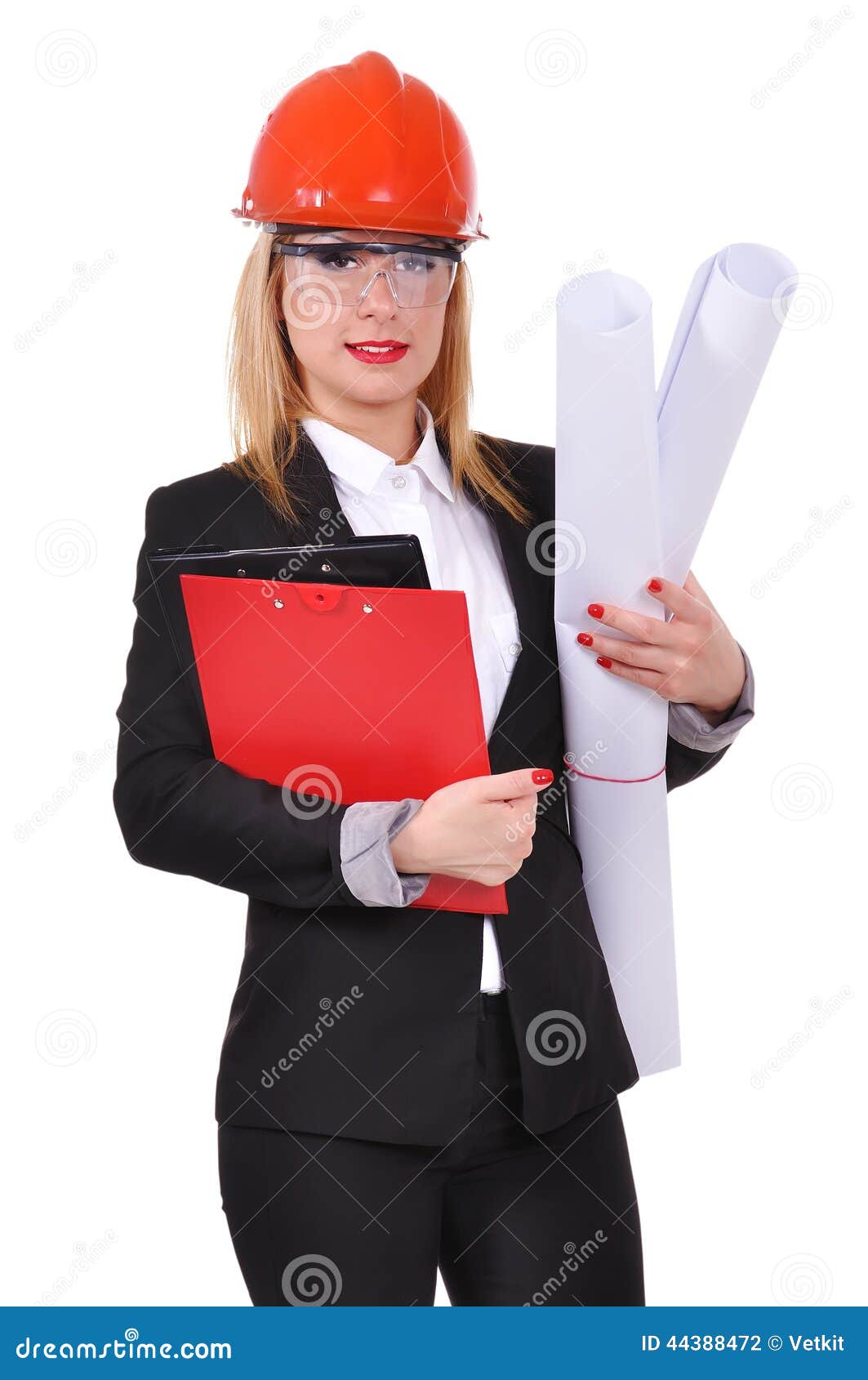 Woman engineer stock photo. Image of professional, attractive - 44388472