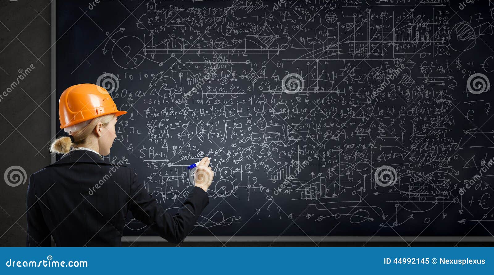 Woman engineer stock image. Image of business, lady, engineering - 44992145