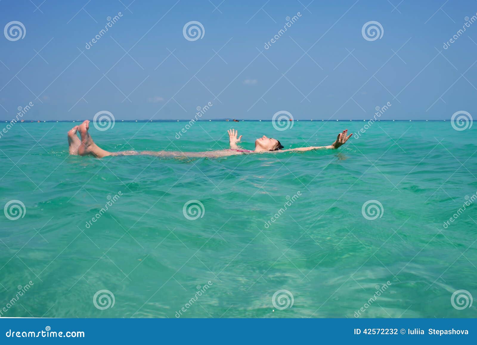 Woman enjoy sea stock photo. Image of female, hotel, relax - 42572232