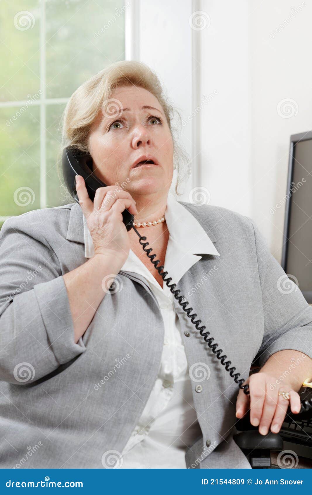 Woman Exasperated Expression Royalty Free Stock Images - Image: 21544809