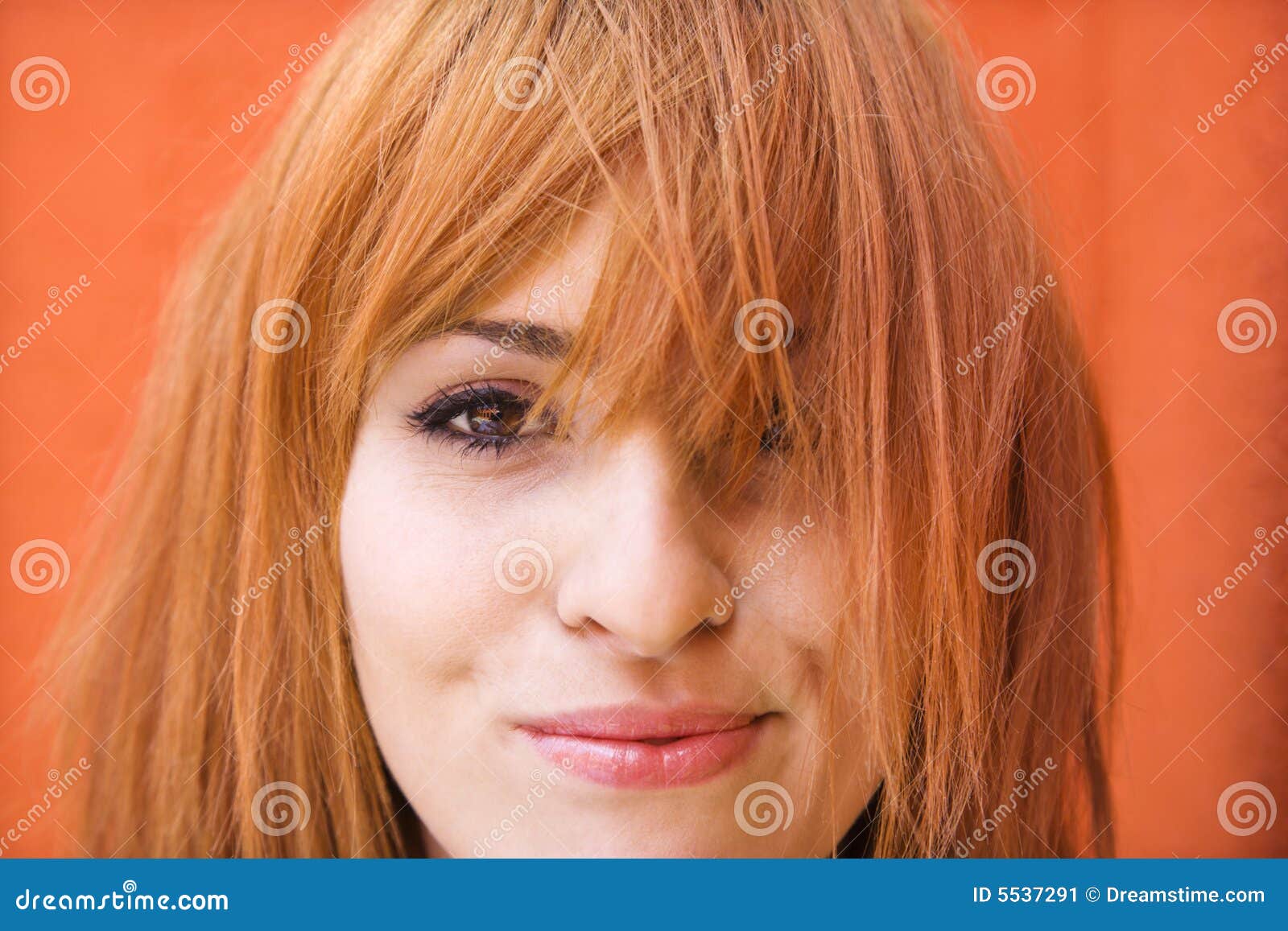 Woman with Exasperated Expression Stock Image - Image of hair, headshot ...