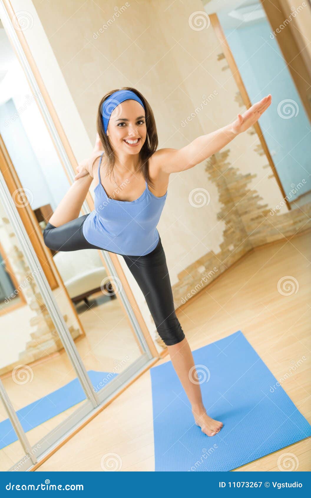Woman exercising stock image. Image of fitness, activity - 11073267