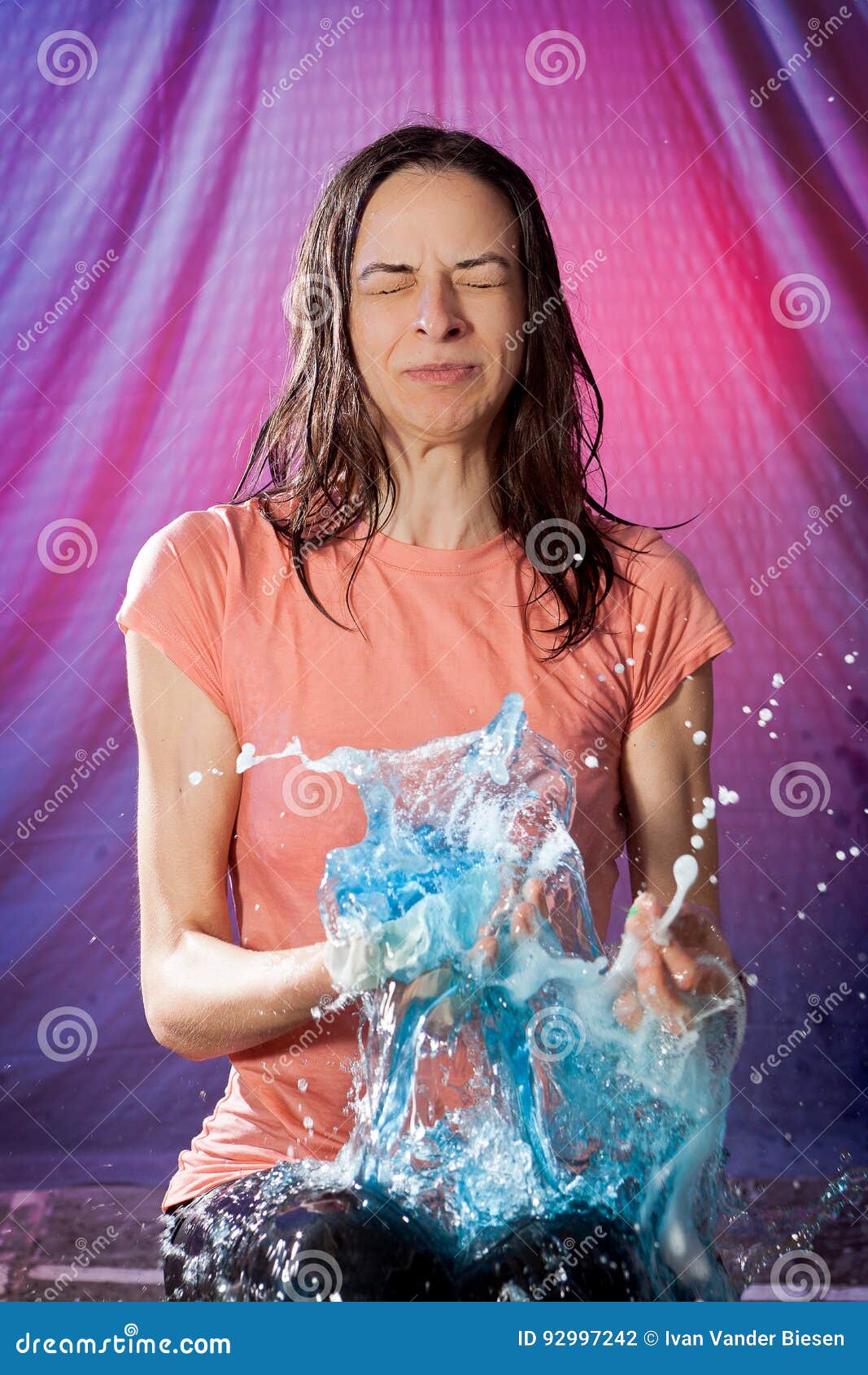 Woman Exploding Blue Water Photos - Free & Royalty-Free Stock Photos ...