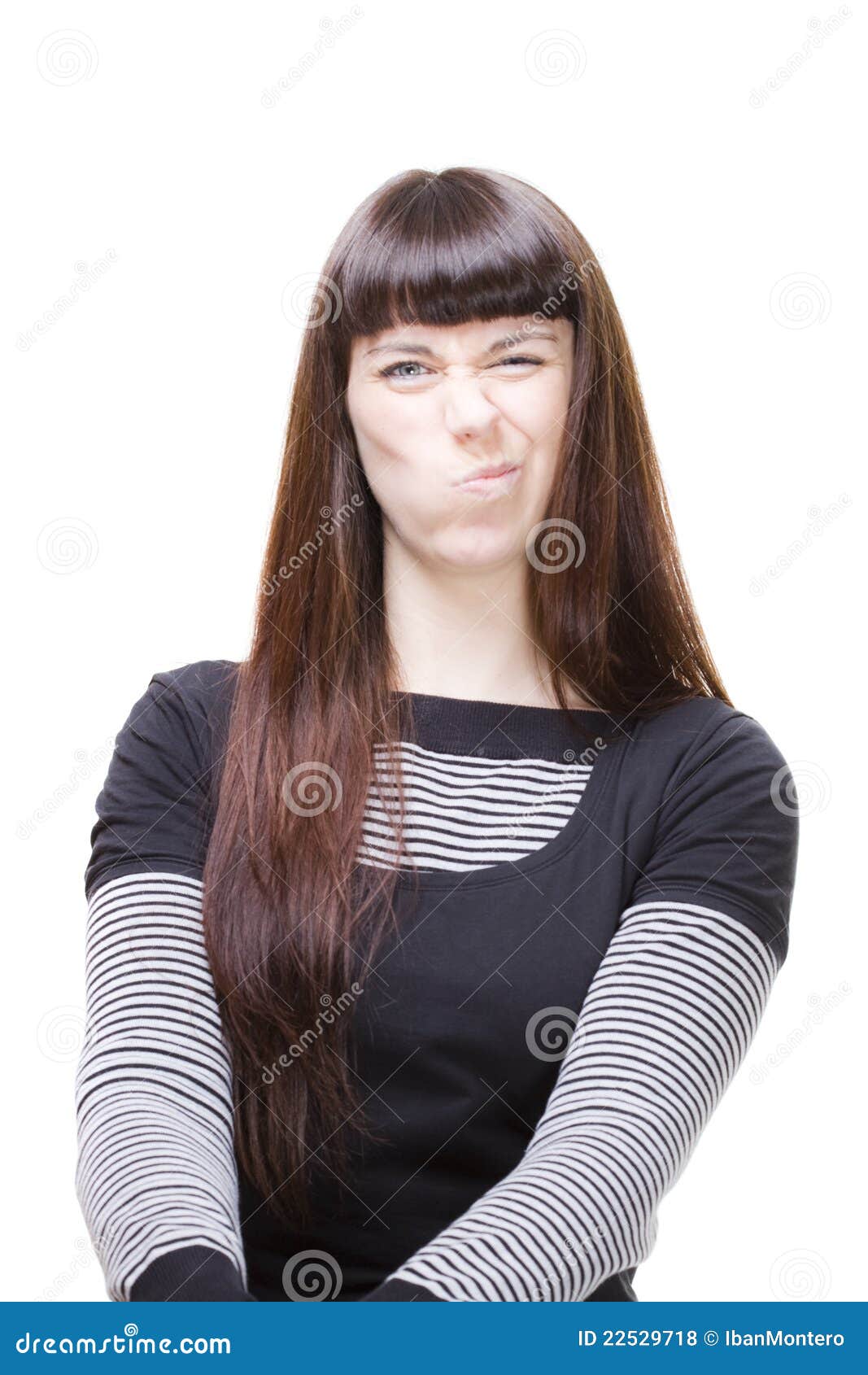 Woman expressions stock photo. Image of portrait, expressing - 22529718