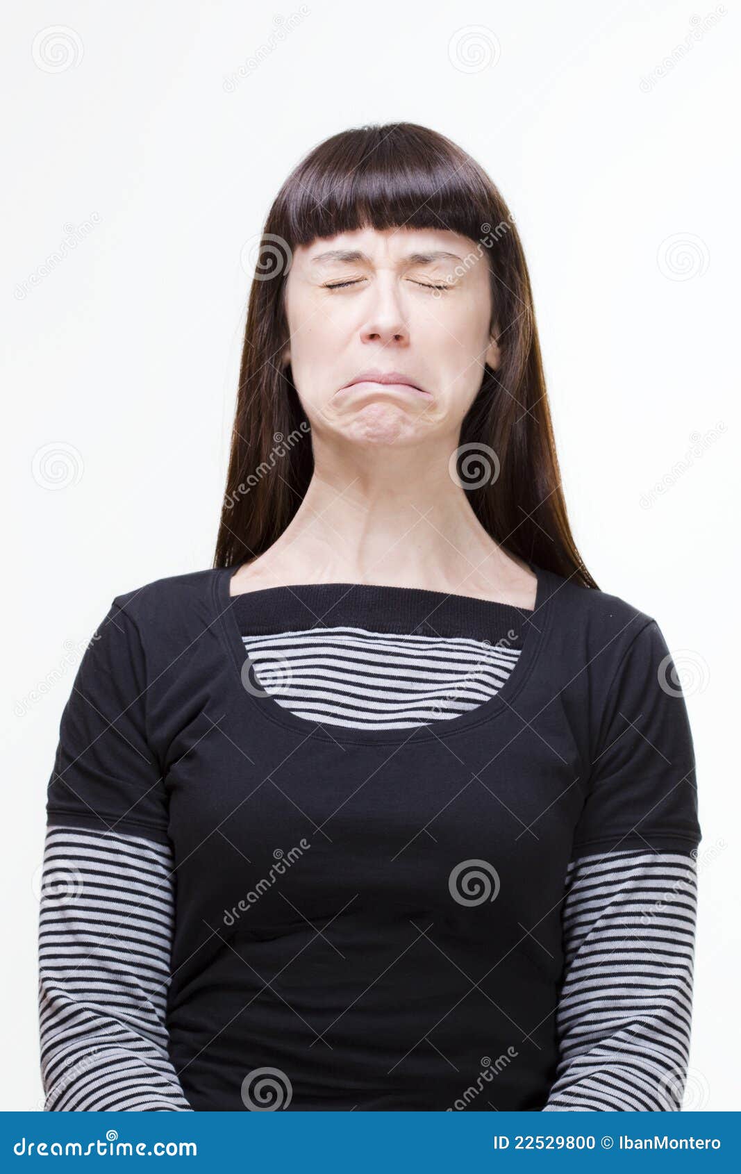 Woman expressions stock photo. Image of white, caucasian - 22529800
