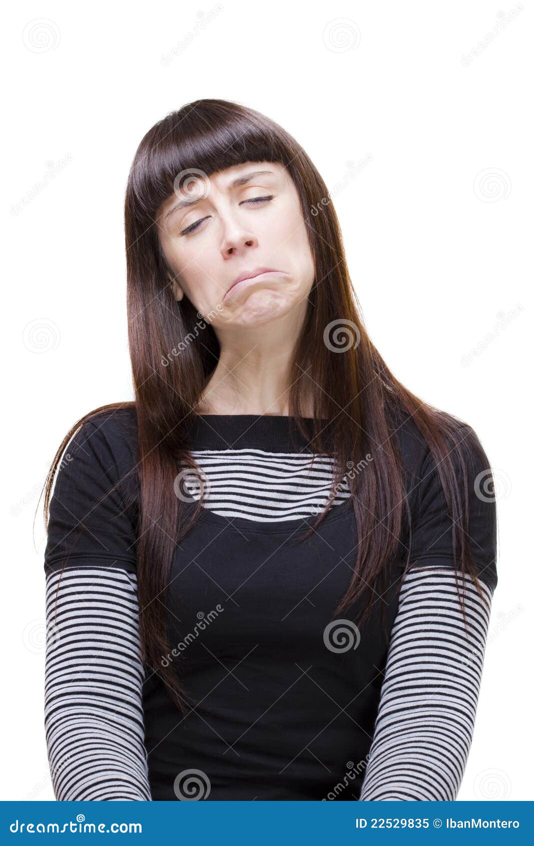 Woman expressions stock image. Image of laugh, humorous - 22529835