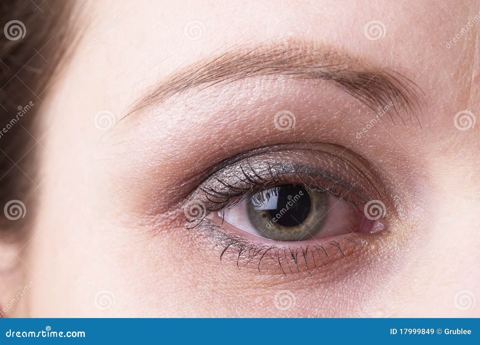 Woman eye stock image. Image of eyeball, female, woman - 17999849