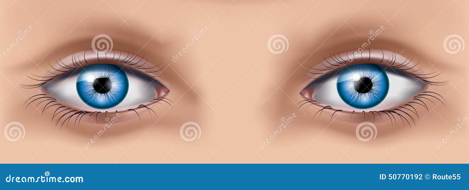 Woman Eyes, Drooping Eyelids, Ptosis ,outline Illustration Cartoon ...