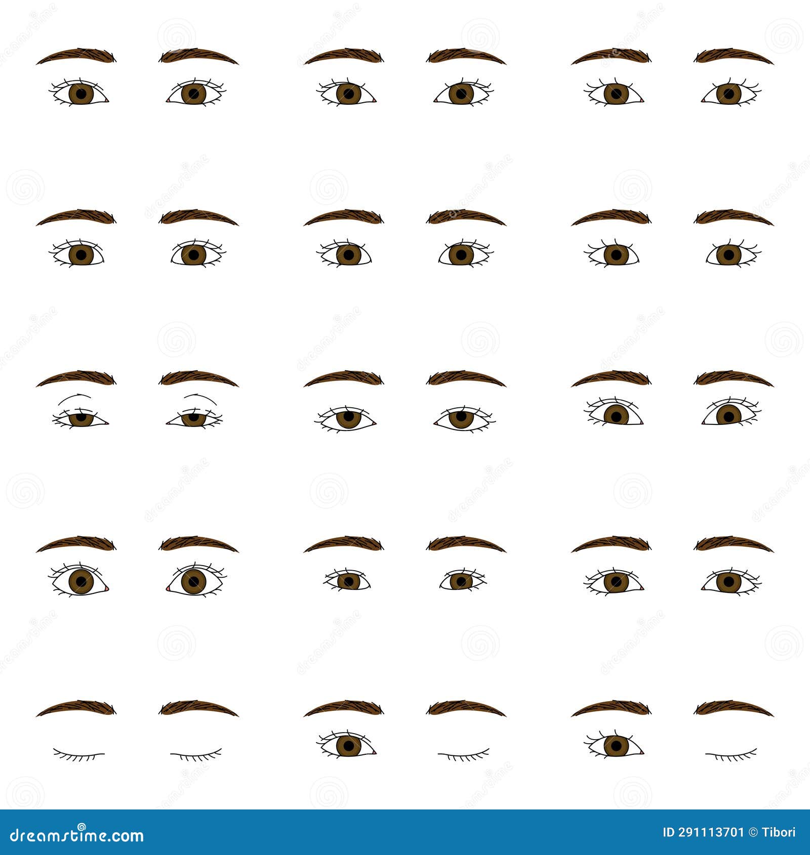 Hooded And Droopy Eyes Woman Make Up Stock Photo | CartoonDealer.com ...