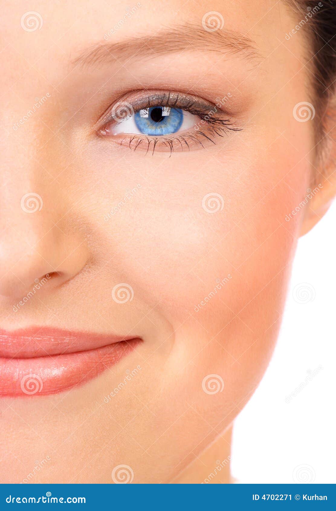 Woman face stock image. Image of beauty, skincare, eyes - 4702271